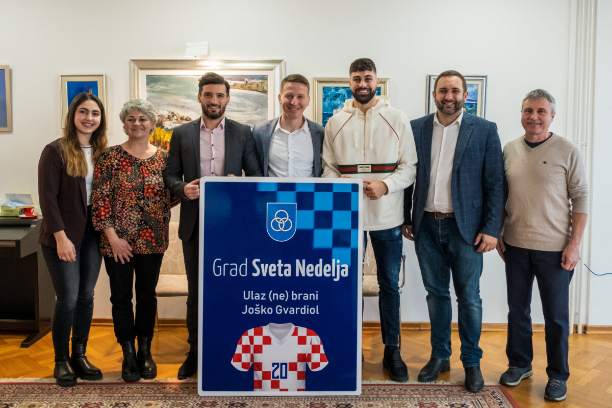 SVEČANI PRIJEM JOŠKA GVARDIOLA | Grad Sveta Nedelja